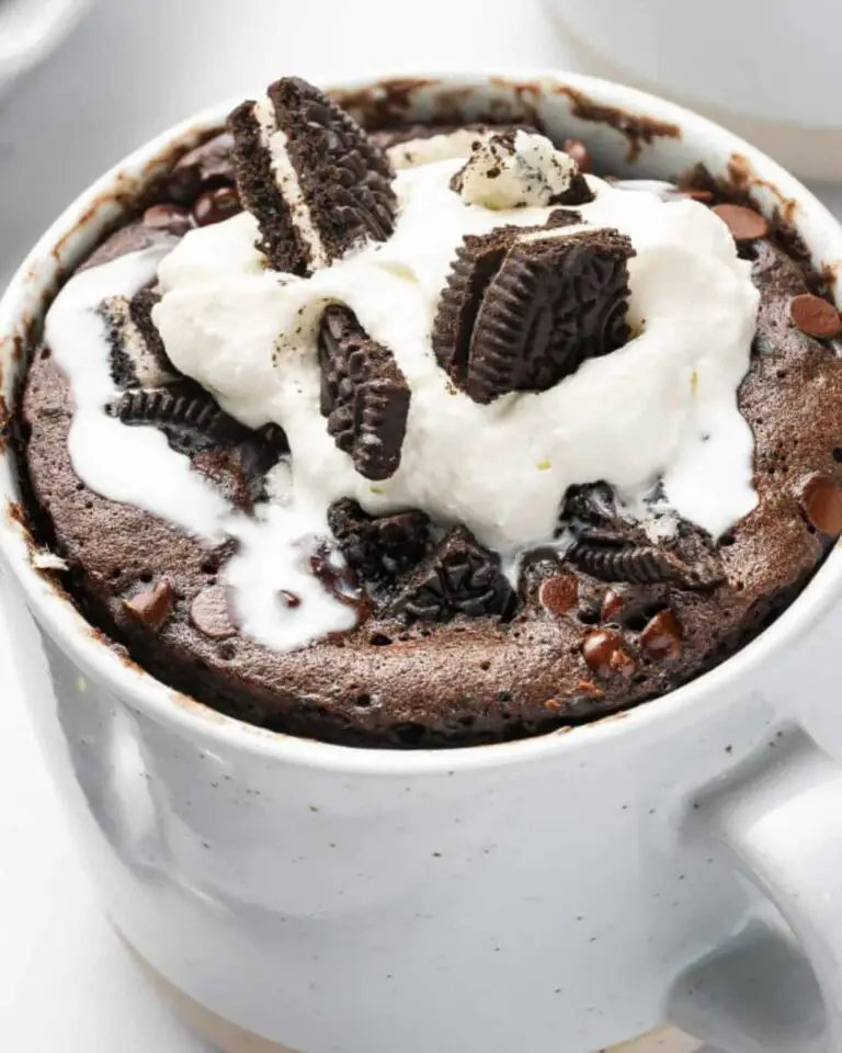 Easy and Delicious Oreo Mug Cake Recipe