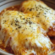 Slow Cooker Cheesy Mozzarella Chicken - recipevalue.com